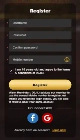 REGISTER - BMY12 - Trusted Online Gambling Platform - Official Website